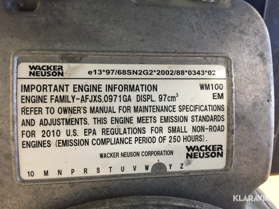 Klaravik Auktioner | Markvibrator Stamp