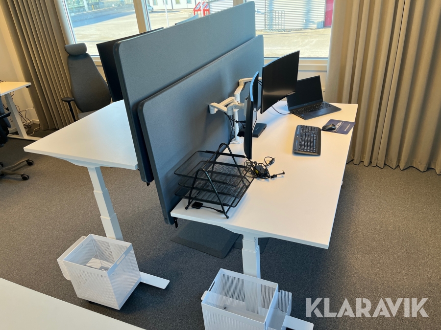 Kontorsbord 4st, Norrköping, Klaravik auktioner