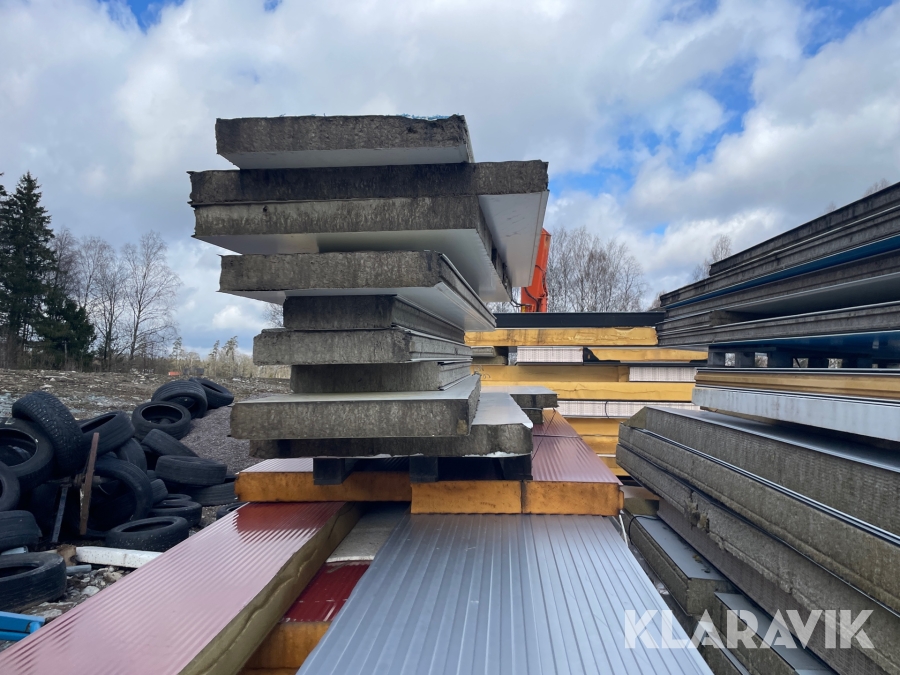 Sandwichpaneler, Dals-Ed, Klaravik auktioner