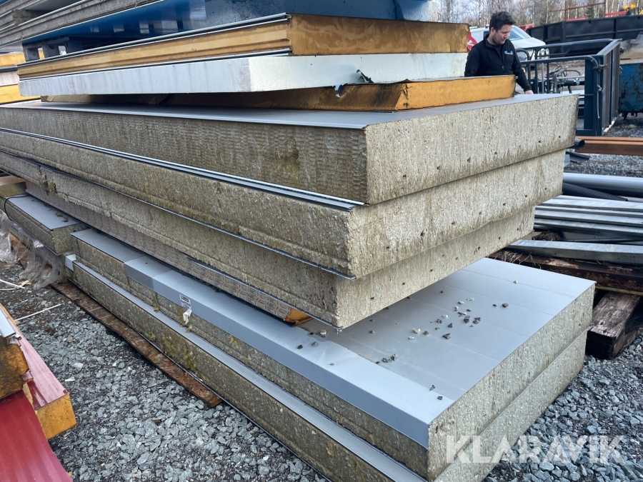 Sandwichpaneler, Dals-Ed, Klaravik auktioner