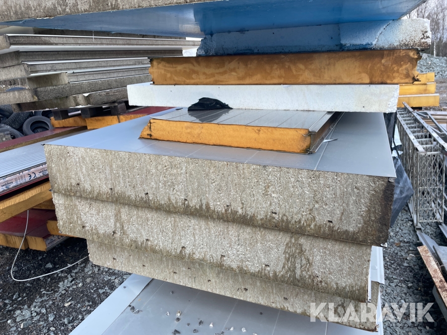 Sandwichpaneler, Dals-Ed, Klaravik auktioner