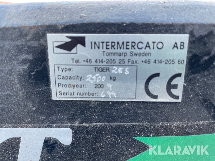 Virkesgrip Intermercato TG25S, Borlänge,