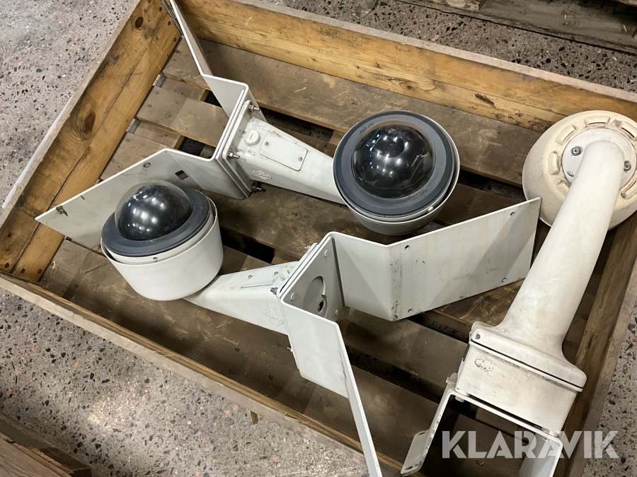 Övervakningskamera 3st Pelco, Katrineholm, Klaravik auktione