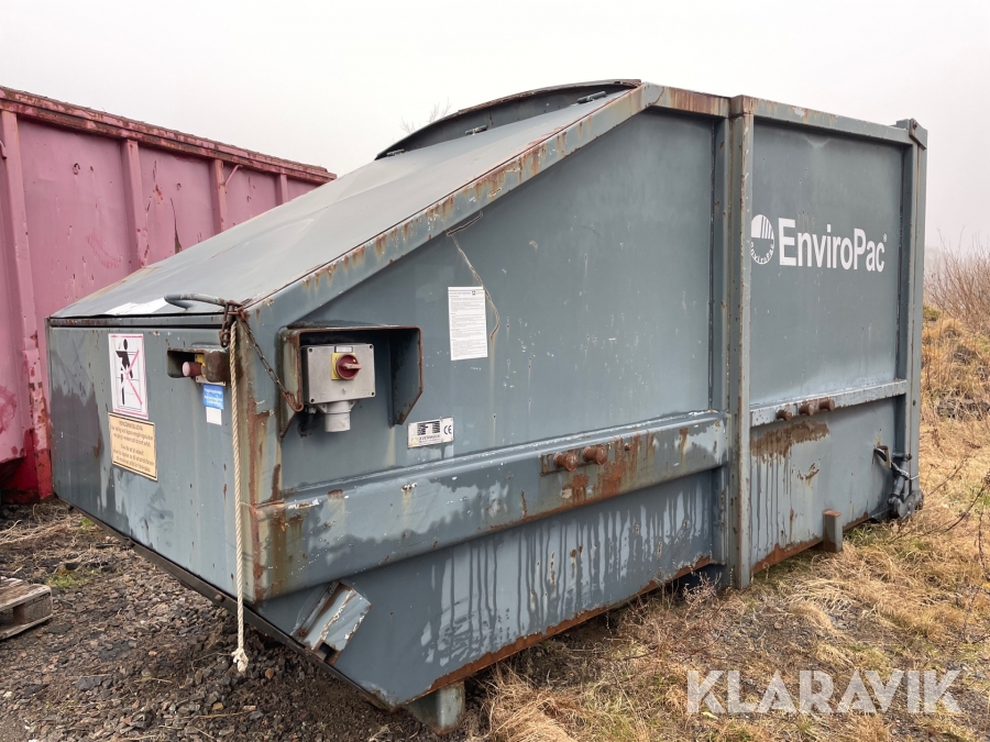 Presscontainer Avermann AVOS MPC 10 P/A, Varberg, Klaravik a
