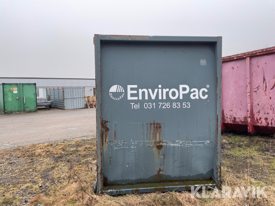 Presscontainer Avermann AVOS MPC 10 P/A, Varberg, Klaravik a