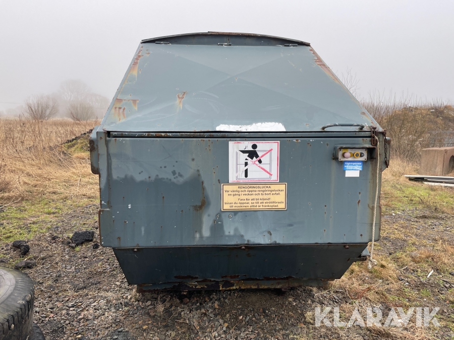 Presscontainer Avermann AVOS MPC 10 P/A, Varberg, Klaravik a