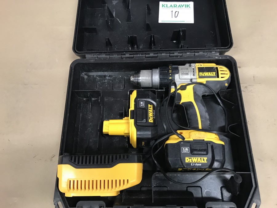 Klaravik Auktioner | DeWalt skruvdragare DCD920 18v