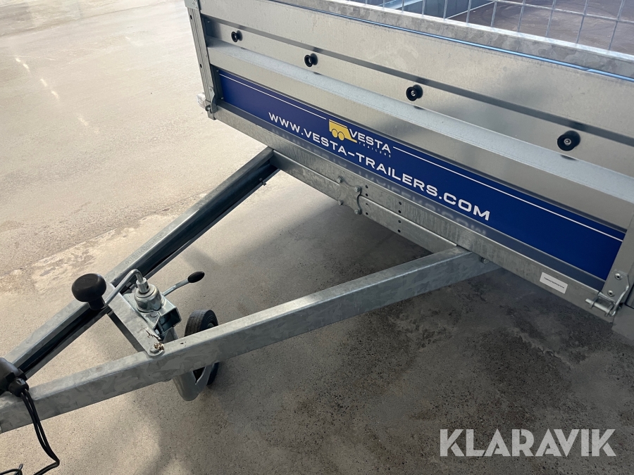 Personbilssläp Vesta Trailers Light 25DA, Stockholm, Klaravi