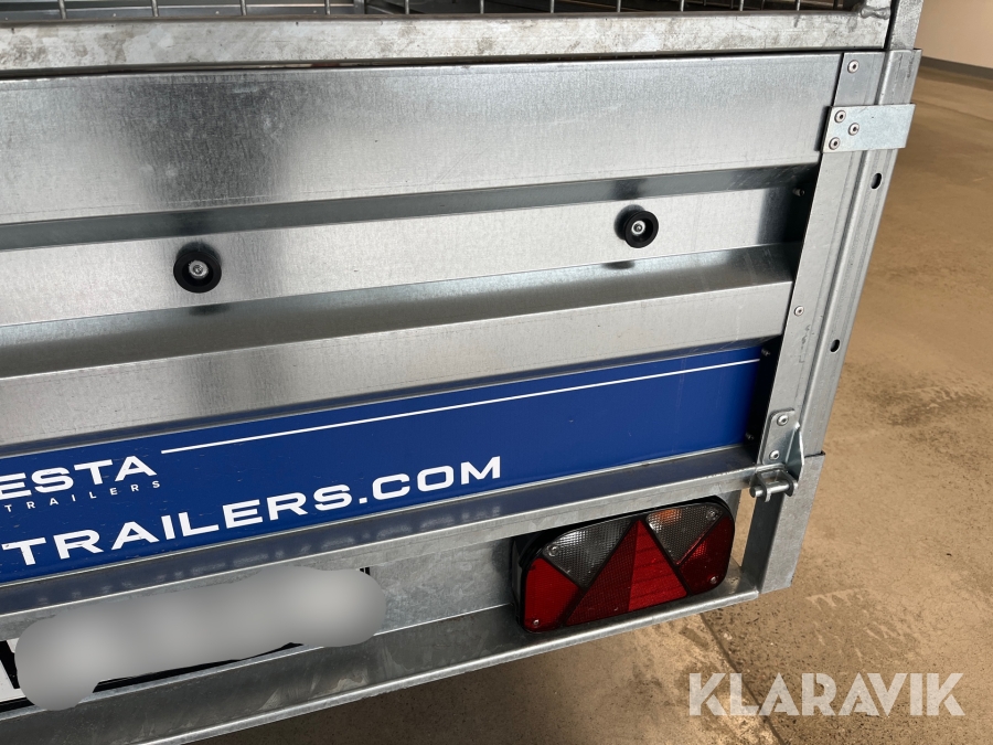 Personbilssläp Vesta Trailers Light 25DA, Stockholm, Klaravi