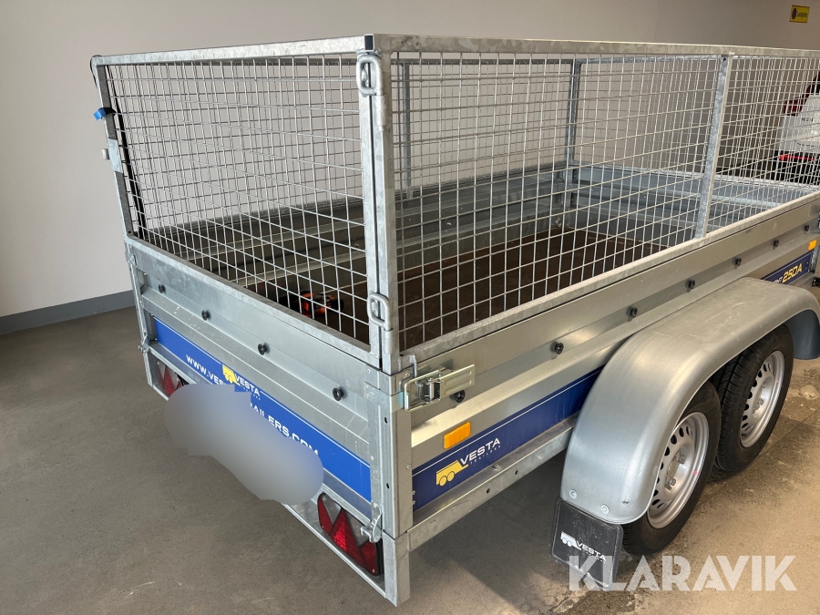 Personbilssläp Vesta Trailers Light 25DA, Stockholm, Klaravi