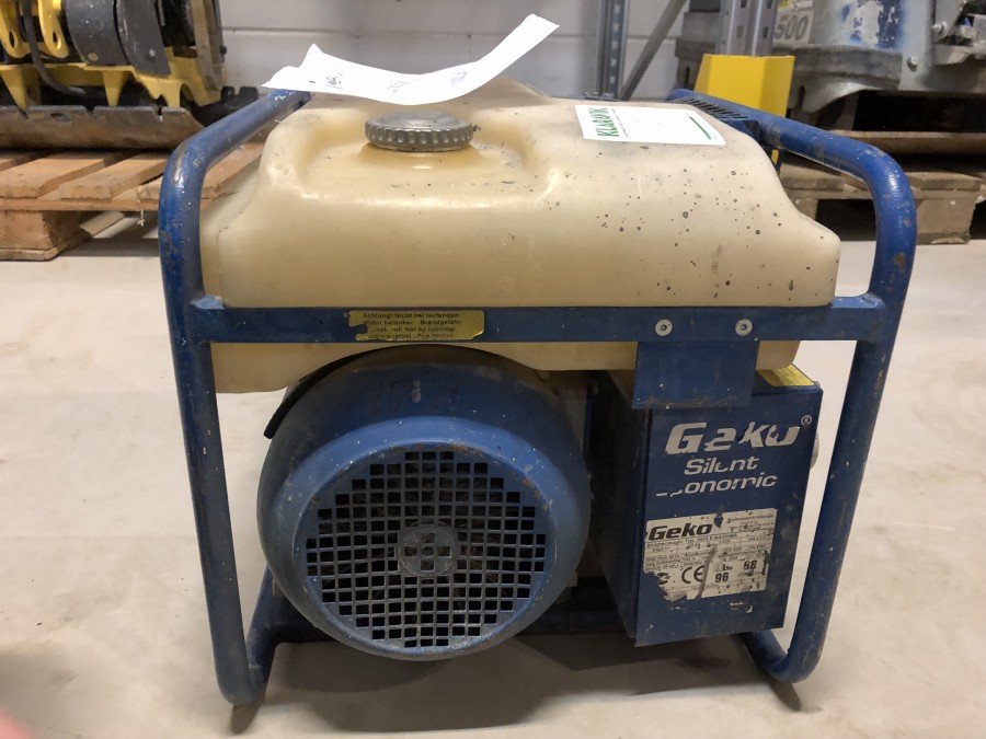 Klaravik Auktioner | Generator Geko 3kVA
