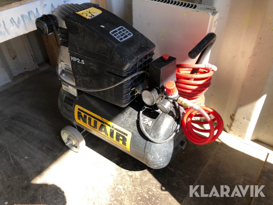 Klaravik Auktioner | Kompressor Nuair HP2.5