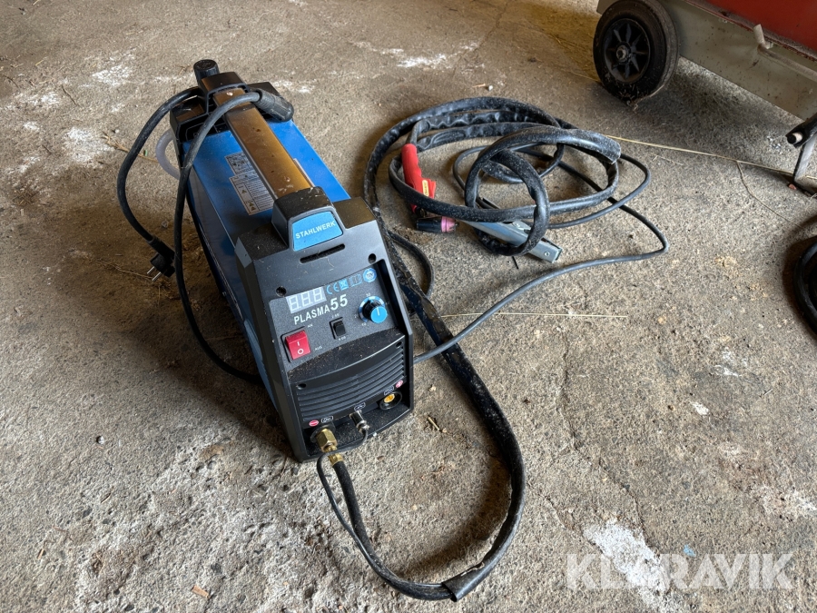 Plasmaskärare Stahlwerk Plasma55, Krokom, Klaravik auktioner