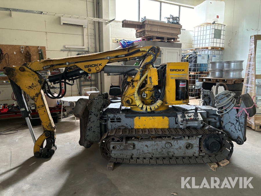 Bilningsrobot Brokk BM 250, Västervik, Klaravik auktioner