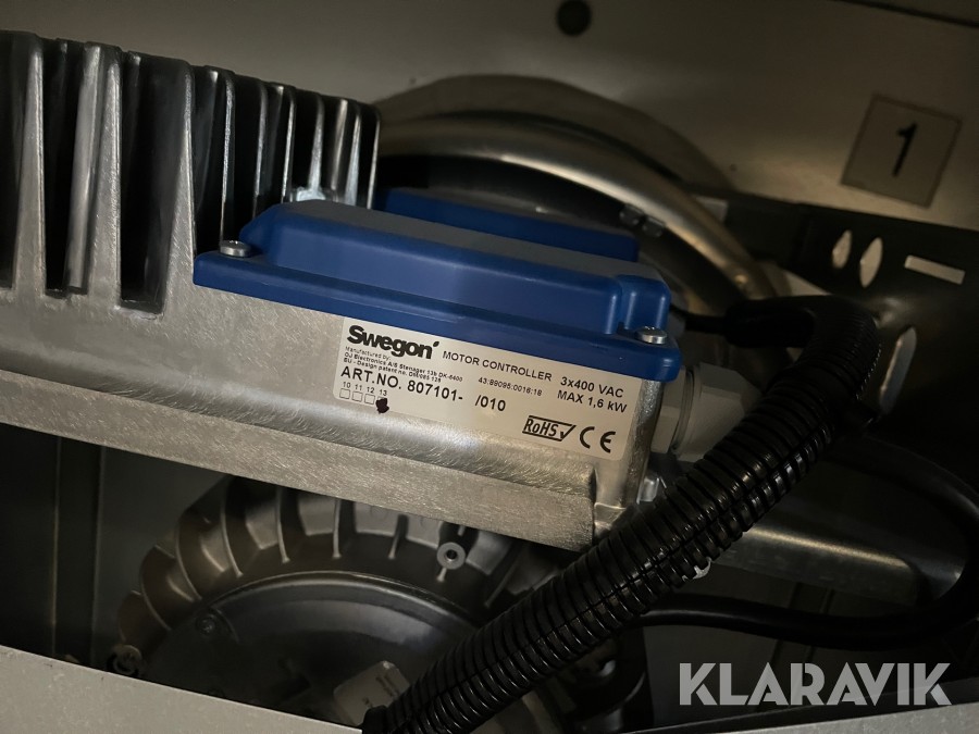 Ventilationsaggregat Swegon Gold 014 FRX P01