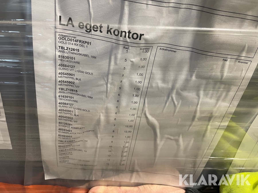 Ventilationsaggregat Swegon Gold 014 FRX P01