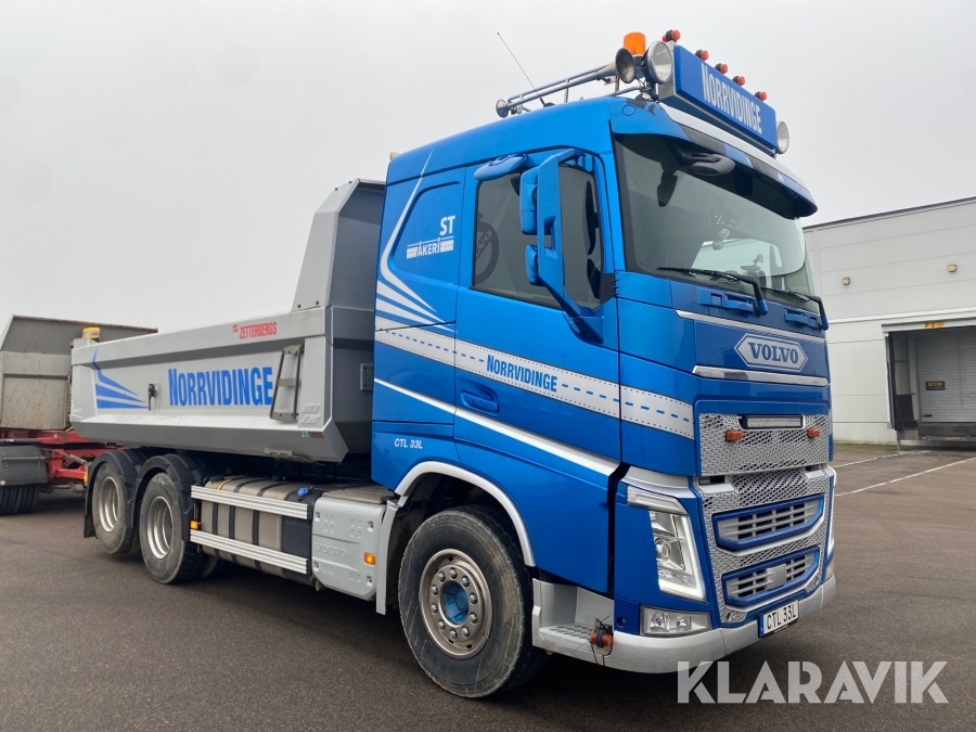 Flakbil Volvo FH, Ängelholm, Klaravik auktioner