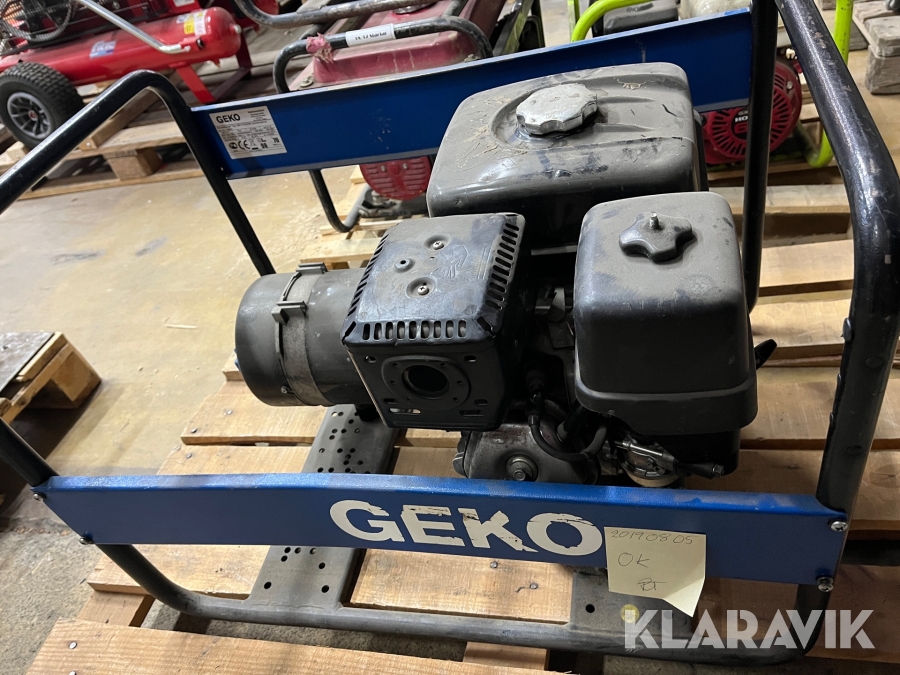 Generator Geko, Malmö, Klaravik auktioner