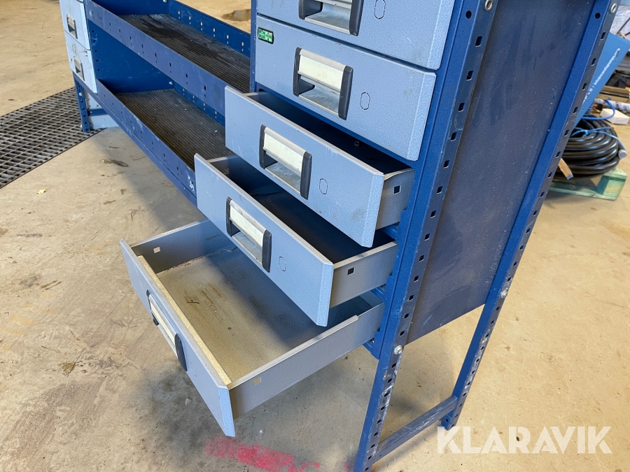 Verktygsinredning Modul system, Kungälv, Klaravik auktioner