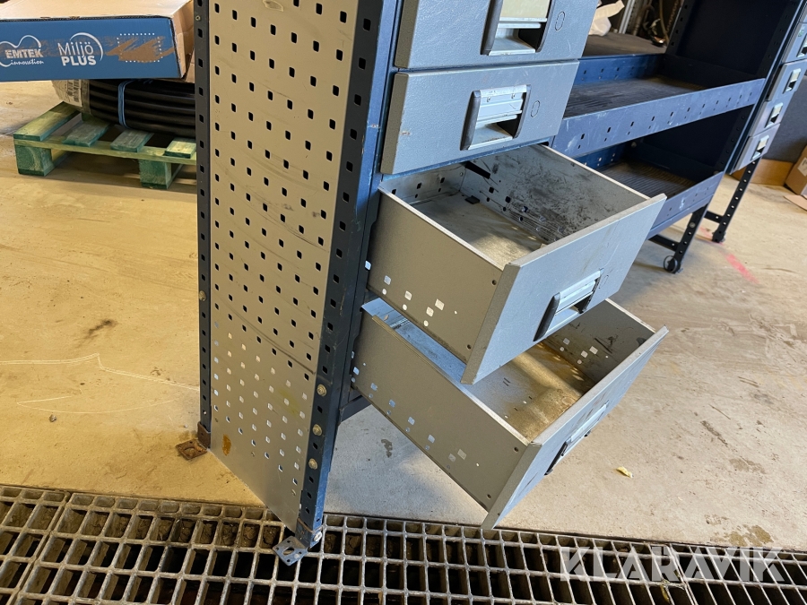 Verktygsinredning Modul system, Kungälv, Klaravik auktioner