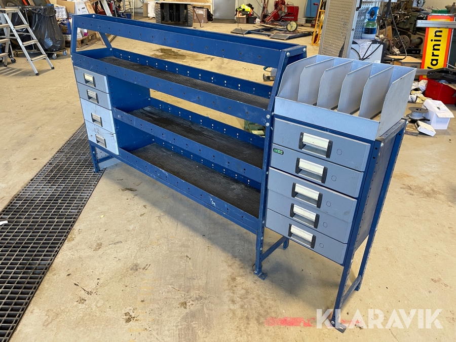 Verktygsinredning Modul system, Kungälv, Klaravik auktioner