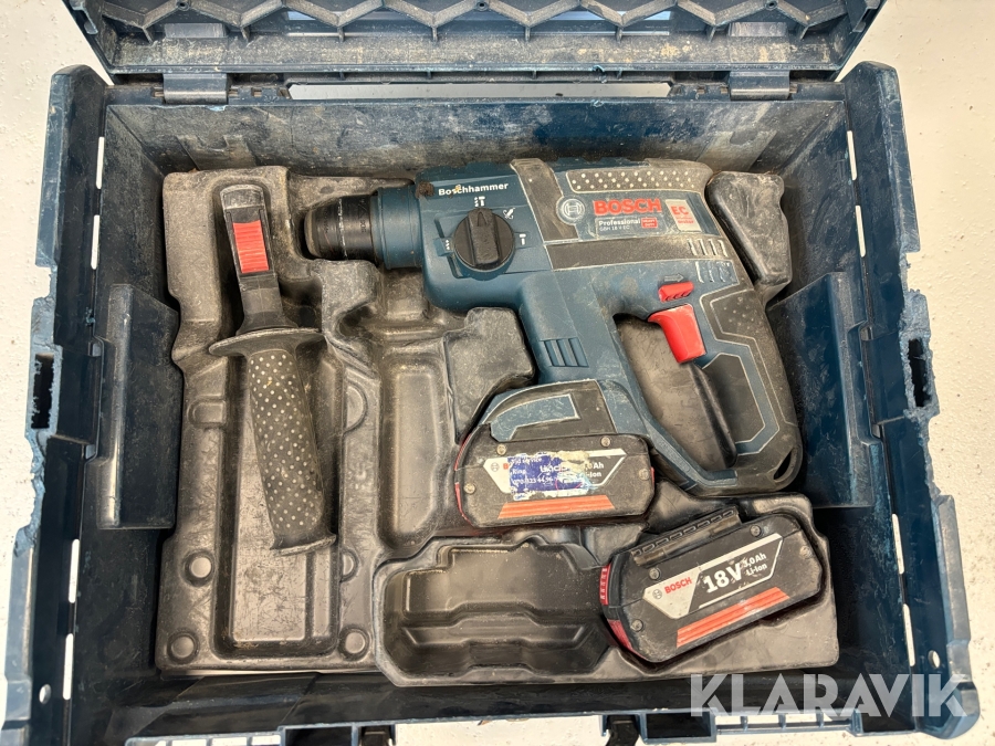 Slagborr Bosch GBH 18 V-EC, Karlshamn, Klaravik auktioner