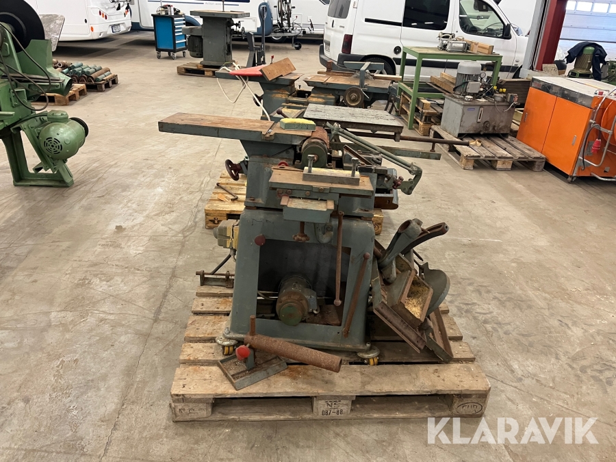 Kombimaskin/hyvel Ejca, Örkelljunga, Klaravik auktioner