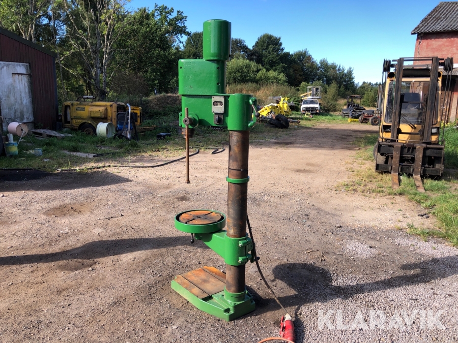 Pelarborrmaskin Arboga, Hörby, Klaravik auktioner