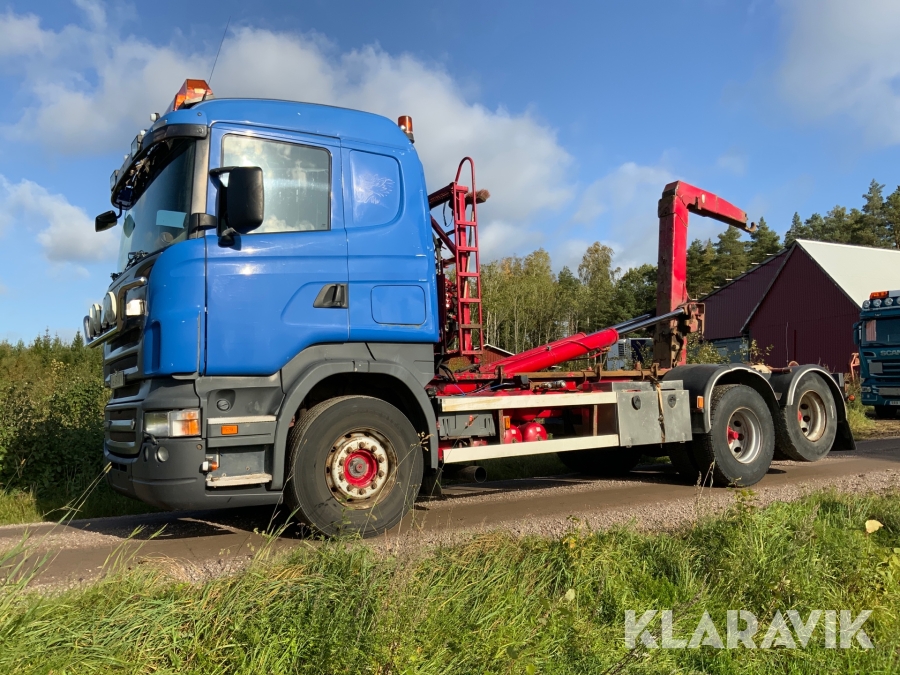 Lastväxlare Scania R500, Töreboda, Klaravik auktioner