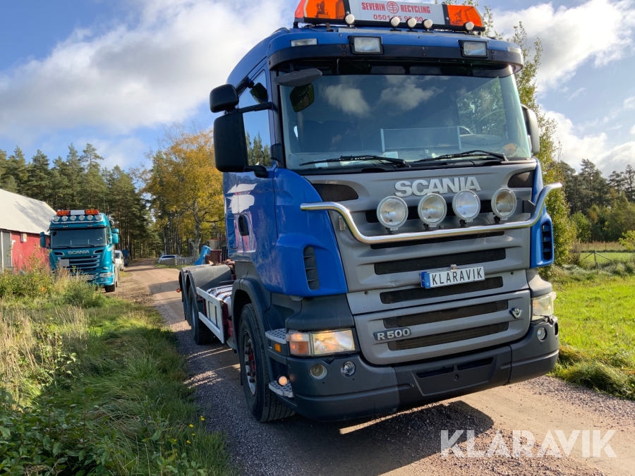 Lastväxlare Scania R500, Töreboda, Klaravik auktioner