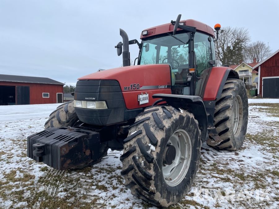 Traktor Case IH MX 150, Västervik, Klaravik auktioner