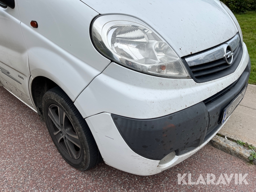 Skåpbil Opel Vivaro, Lidingö, Klaravik auktioner