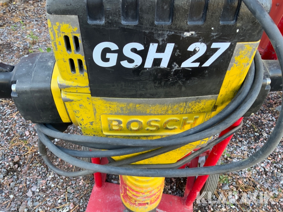 Bilmaskin mejselhammare Bosch Gsh 27, Trosa, Klaravik auktio