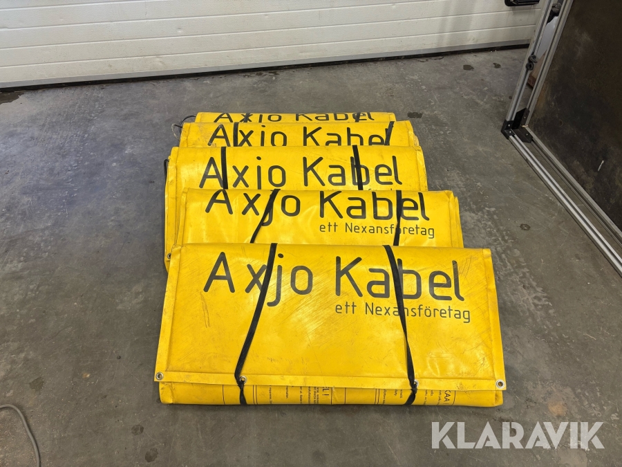 Tjältiningsmattor 5 st Axjo Kabel 1 x 3 m, Nynäshamn, Klarav