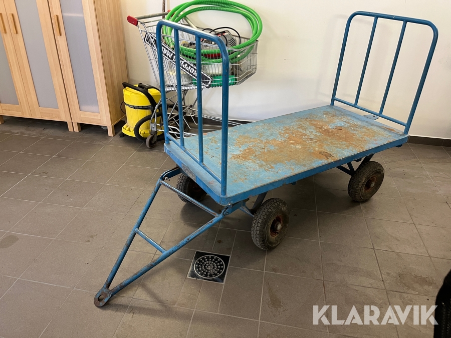 Materialvagn Tellus, Norrköping, Klaravik auktioner