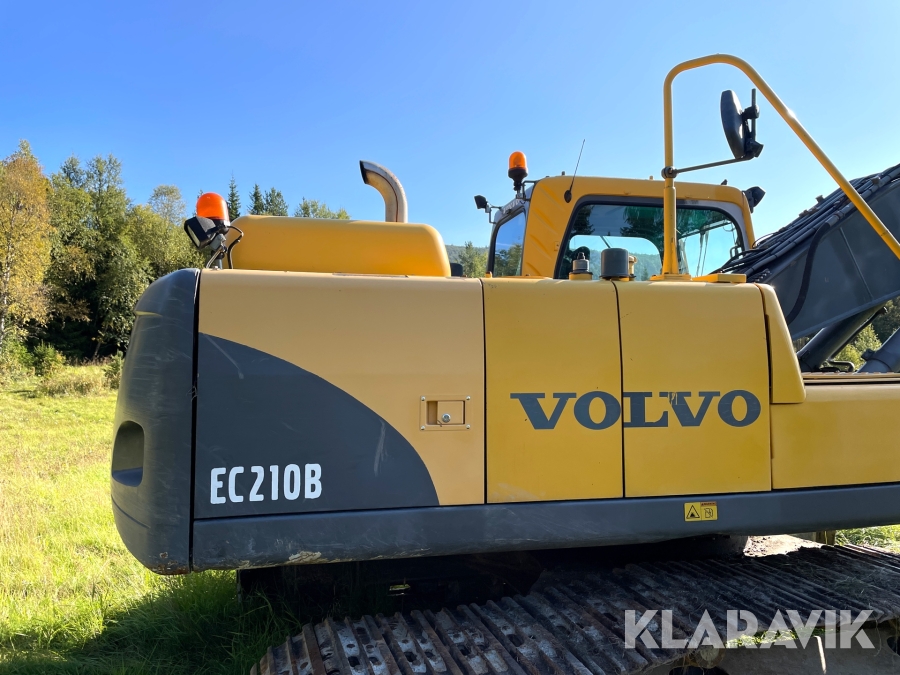 Bandgrävare Volvo EC210BLC, Härjedalen, Klaravik auktioner