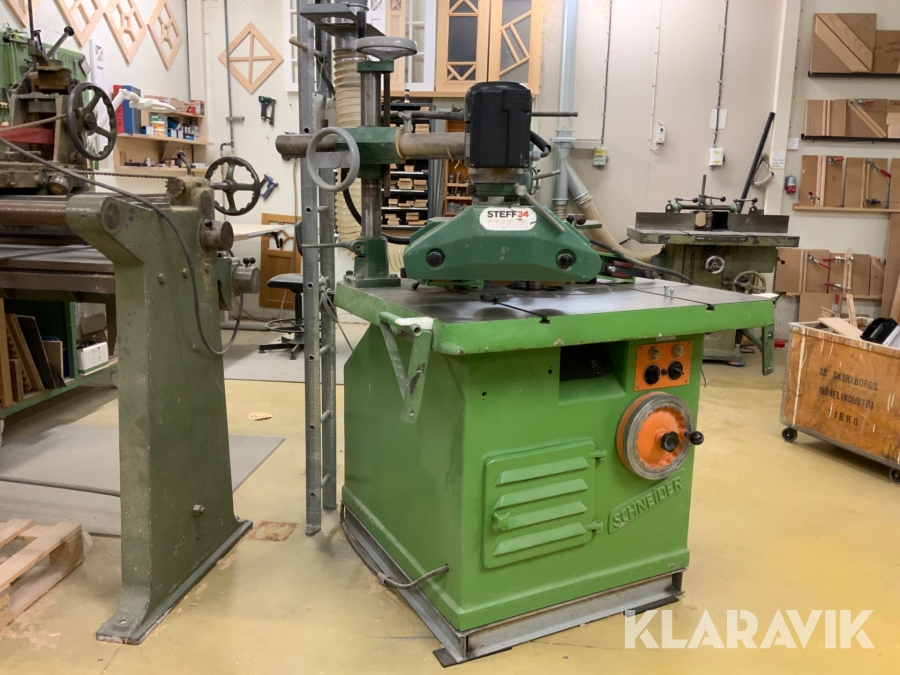 Bordsfräs med motor Schneider 1/2, Tibro, Klaravik auktioner