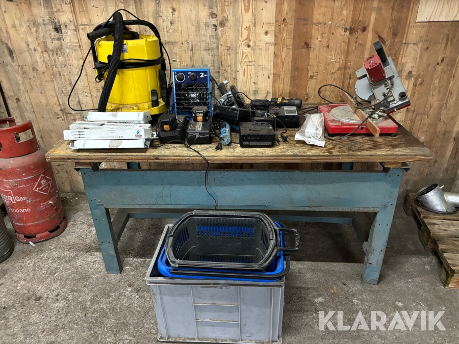 Diverse maskiner, Nybro, Klaravik auktioner