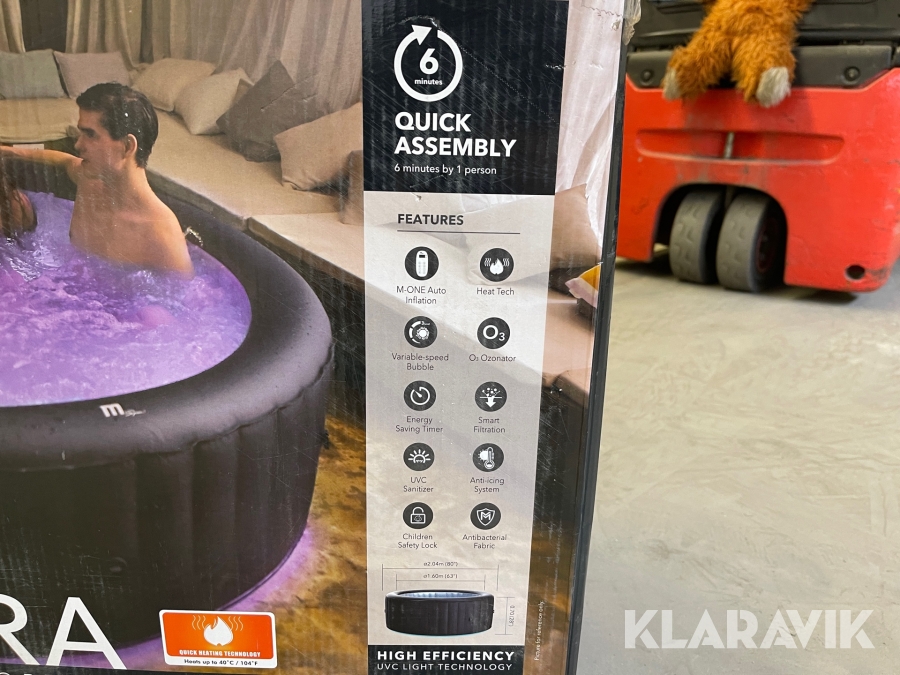 Spabad M-Spa Aurora, Kungälv, Klaravik auktioner