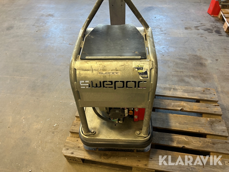 Markvibrator Swepac FB 255, Ängelholm, Klaravik auktioner