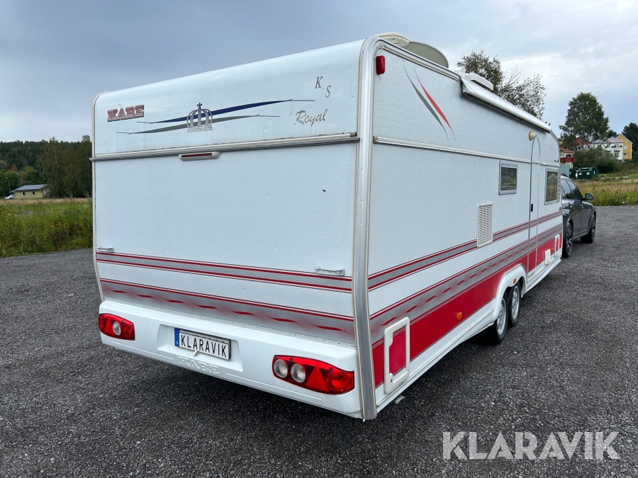 Husvagn Kabe Royal 720 GXL, Örnsköldsvik, Klaravik auktioner