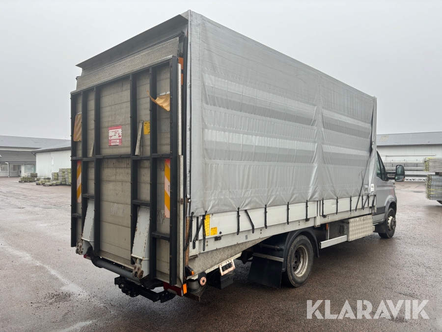 Flakbil Iveco 65C18 4x2, Falkenberg, Klaravik auktioner