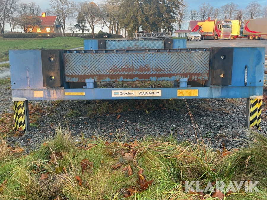 Lastkaj Crawford / Assa Abloy, Mellerud, Klaravik auktioner