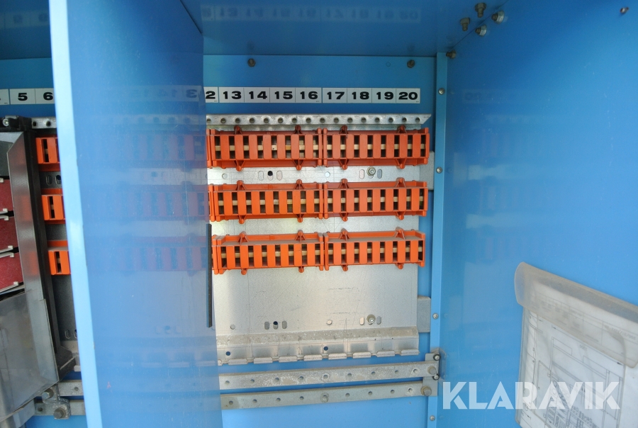 Huvudcentral El-Björn ZFSF250 modulcentral, Jönköping, Kl