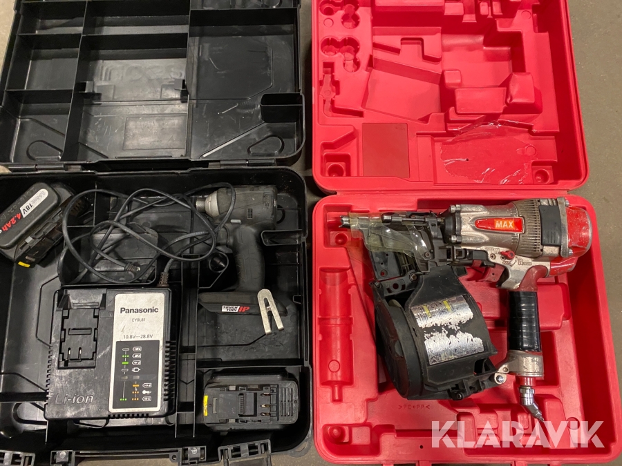 Spikverktyg 1st, Slagskruvdragare 1st Max / Panasonic HN 90