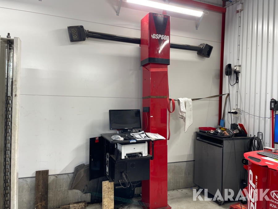 Hjulinställning Hunter DSP 600, Gagnef, Klaravik auktioner