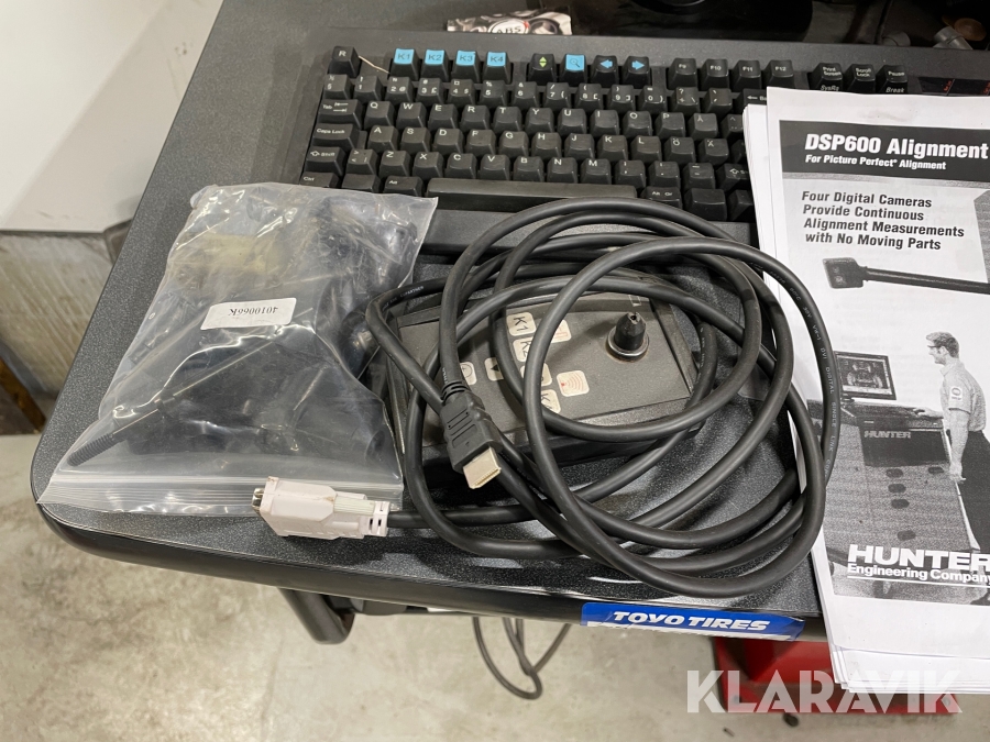 Hjulinställning Hunter DSP 600, Gagnef, Klaravik auktioner