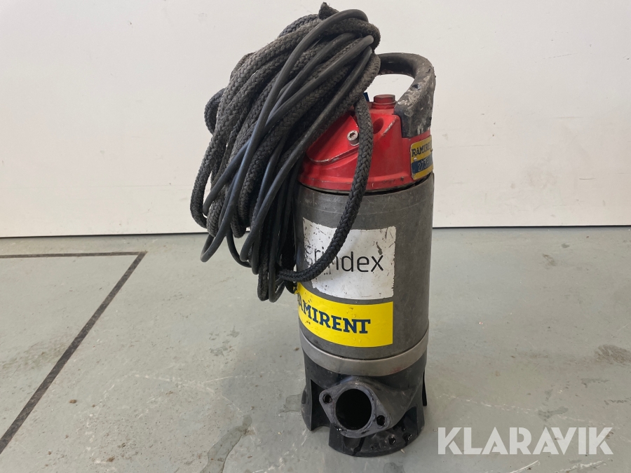 Slampump Grindex Solid, Svalöv, Klaravik auktioner