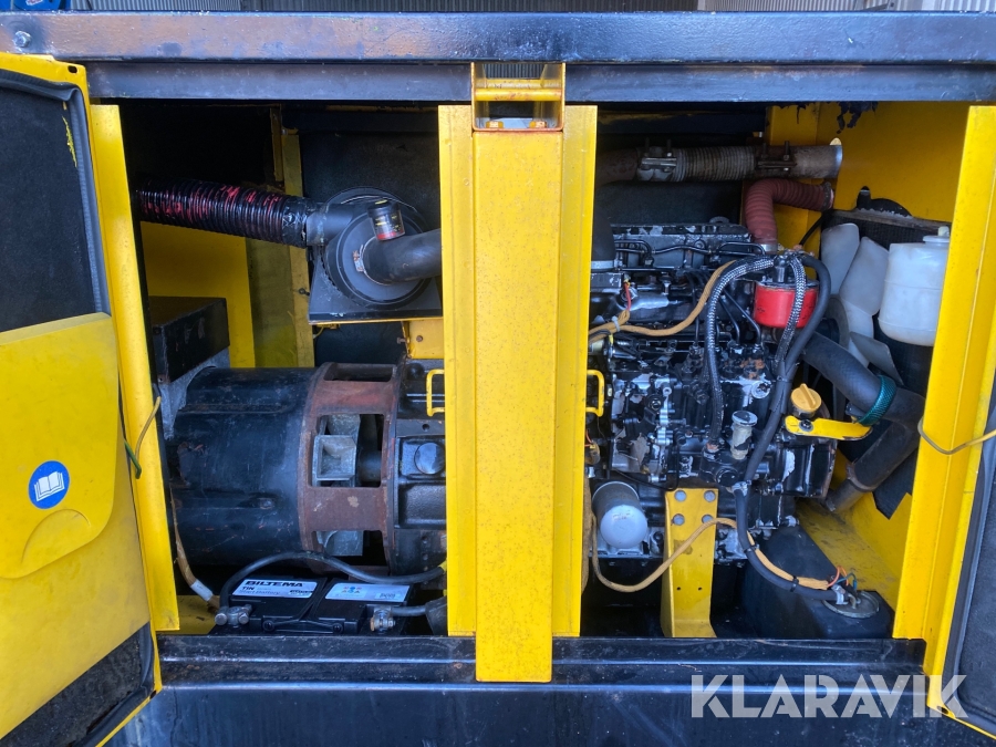 Generator Atlas Copco QAS 38 40 kVA, Fagersta, Klaravik aukt