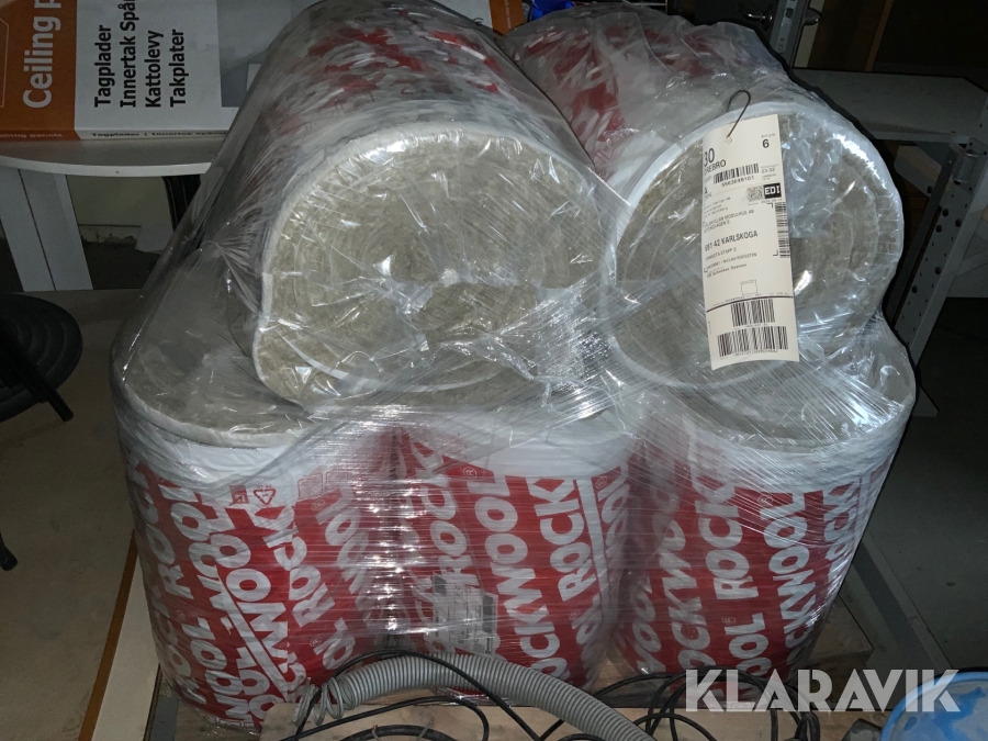 Isolering för genomföringar Rockwool, Karlskoga, Klaravik au